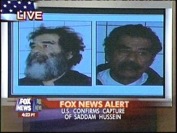 Breaking News Saddam Captured Freeones Forum The Free Munity
