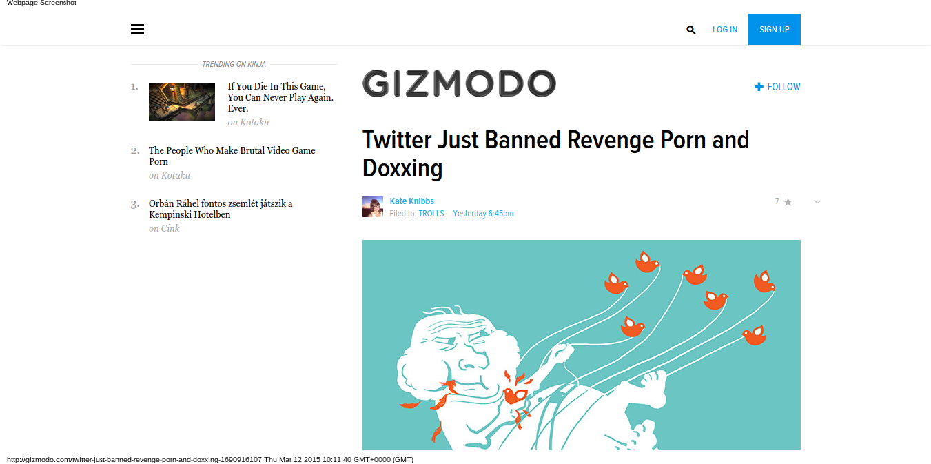 Twitter Joins The Fight Against Revenge Porn Freeones Blog Pornstars